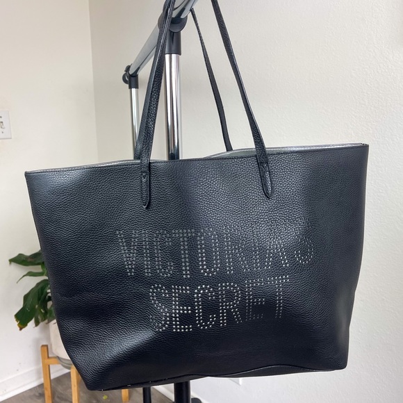 Victoria's Secret | Bags | Victorias Secret Tote Bag Black | Poshmark